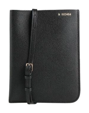 VALEXTRA Cross-body Bag Light Calfskin - Black