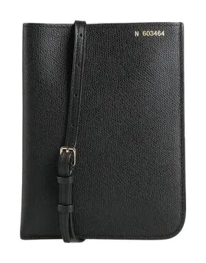 VALEXTRA Cross-body Bag Light Calfskin - Black