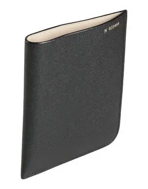 VALEXTRA Cross-body Bag Light Calfskin - Black