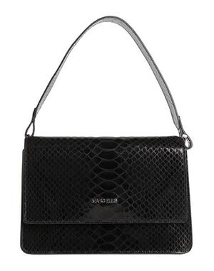 MARC ELLIS Handbag Chocolate Leather - Black