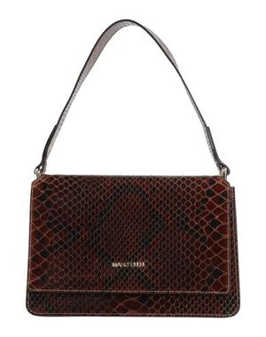 MARC ELLIS Handbag Chocolate Leather - Brown
