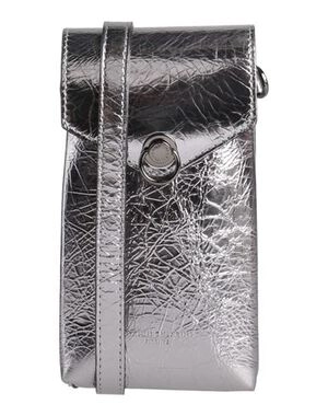 GIANNI CHIARINI Leather Mini Bag - Silver