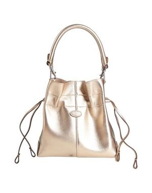 TOD'S Leather Bucket Bag With Tie Fastening