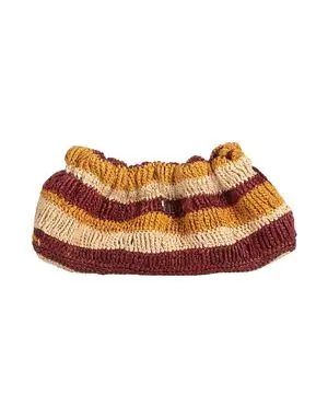 Ba&sh Multicolor Raffia Clutch