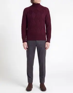 Alpha Studio Turtleneck Size Merino Wool - Red
