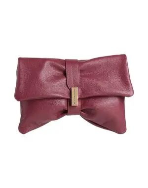 MARC ELLIS Pebbled-leather Clutch