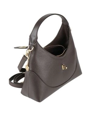 LAURA DI MAGGIO Leather Hobo Bag - Brown