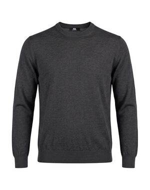 Alpha Studio Cashmere Crewneck Sweater - Grey