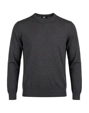 Alpha Studio Cashmere Crewneck Sweater - Grey