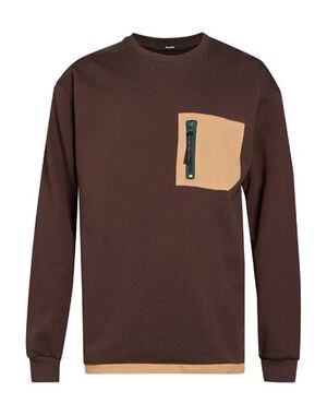 TAKESHY KUROSAWA Sweatshirt Chocolate Size Cotton - Brown