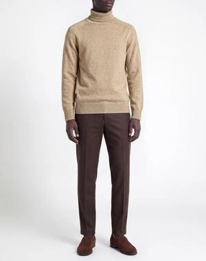 LARDINI Turtleneck Size Cashmere - Beige
