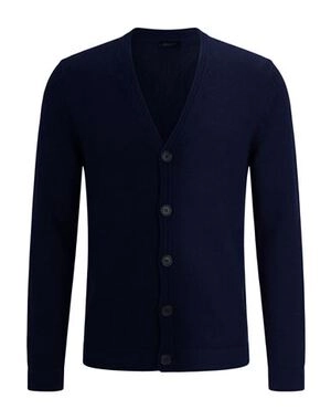 ARAGONA Cardigan Size Merino Wool, Cashmere - Navy
