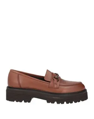 CAFÈNOIR Leather Embellished Loafers