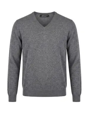 ARAGONA Cashmere Silk V-neck Sweater