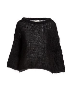 VICOLO Sweater Size Superkid Mohair, Polyamide, Elastane - Black