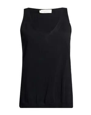 FILIPPO DE LAURENTIIS Sleeveless V-neck Cotton Sweater
