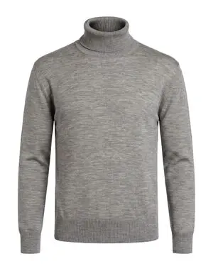 CARLA G. Merino Wool Turtleneck Sweater