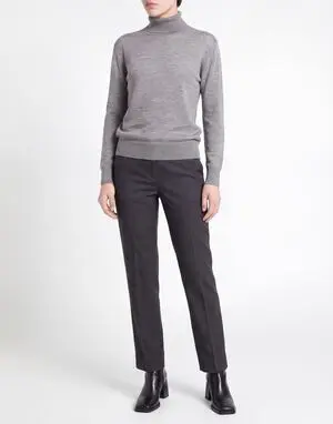 CARLA G. Merino Wool Turtleneck Sweater