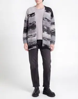 CARLA G. Multicolor Wool Blend Cardigan