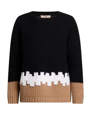 CARLA G. Sweater Size Polyacrylic, Alpaca Wool, Polyamide, Polyester - Black