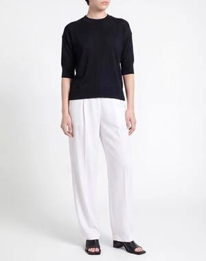Alpha Studio Merino Wool 3/4 Sleeve Sweater