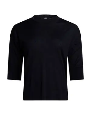 Alpha Studio Merino Wool 3/4 Sleeve Sweater