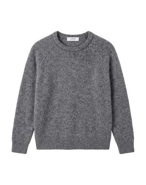 Alpha Studio Virgin Wool And Polyamide Sweater - Grey