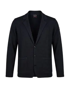 Paul & Shark Virgin Wool Single-breasted Blazer
