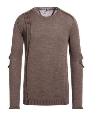 Masnada Sweater Light Brown Size Merino Wool, Linen - Beige