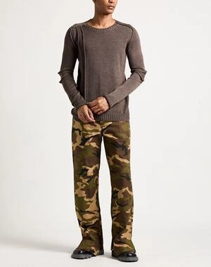 Masnada Merino Wool And Linen Mélange Crewneck Sweater