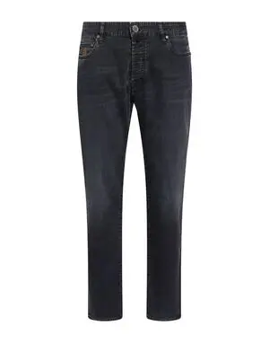 MOORER Jeans Size Cotton, Polyethylene, Elastane