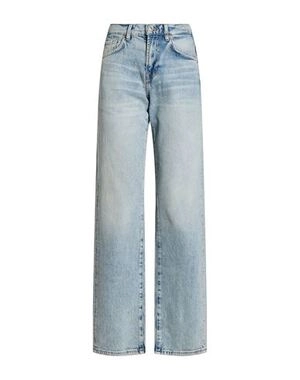 7 For All Mankind Jeans Size Cotton, Elastane - Blue