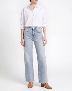 7 For All Mankind High Waisted Straight Leg Jeans