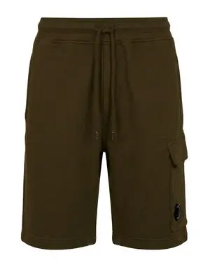C.P. COMPANY Cotton Bermuda Shorts - Beige