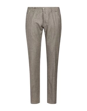JACOB COHЁN Pants Taupe Size Virgin Wool - Grey