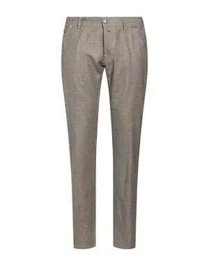 JACOB COHЁN Pants Taupe Size Virgin Wool
