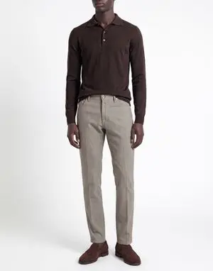 JACOB COHЁN Pants Taupe Size Virgin Wool