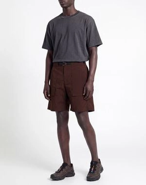 SPIEWAK Chocolate Nylon Ripstop Bermuda Shorts - Brown