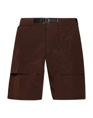 SPIEWAK Chocolate Nylon Ripstop Bermuda Shorts - Brown