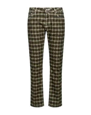 JACOB COHЁN Tartan Plaid Cotton Stretch Pants