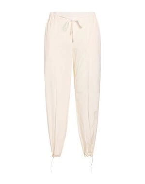 Peserico Pants Ivory Size Cotton, Polyester - White