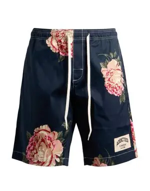 P.a.r.o.s.h Floral Print Cotton Elastane Bermuda Shorts