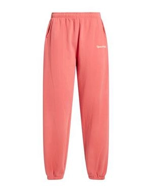 SPORTY & RICH Cotton Terry Track Pants - Red