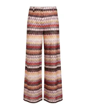 Missoni Multicolor Intarsia-knit Wide-leg Pants