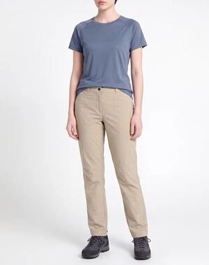 JACK WOLFSKIN Pants Khaki Size Polyamide, Elastane