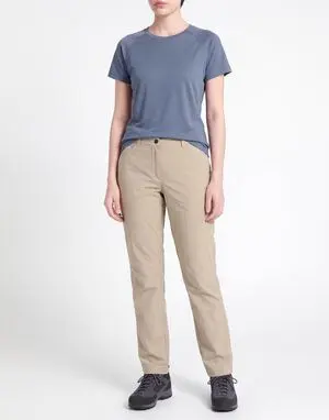 JACK WOLFSKIN Pants Khaki Size Polyamide, Elastane