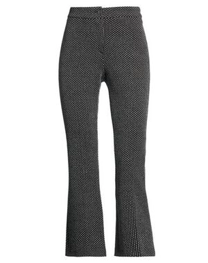 CARACTÈRE Pants Size Cotton, Polyester, Elastane - Black