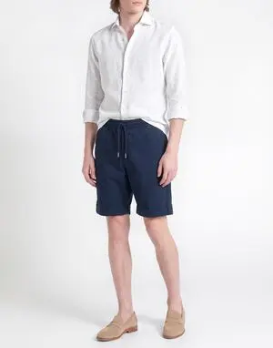 ANTONY MORATO Cotton Elastane Casual Shorts - Navy