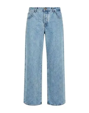 Armani Exchange Cotton Baggy Jeans