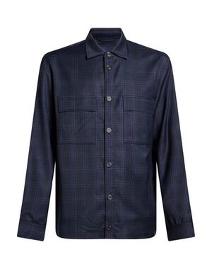 Paul & Shark Shirt Midnight Size Virgin Wool